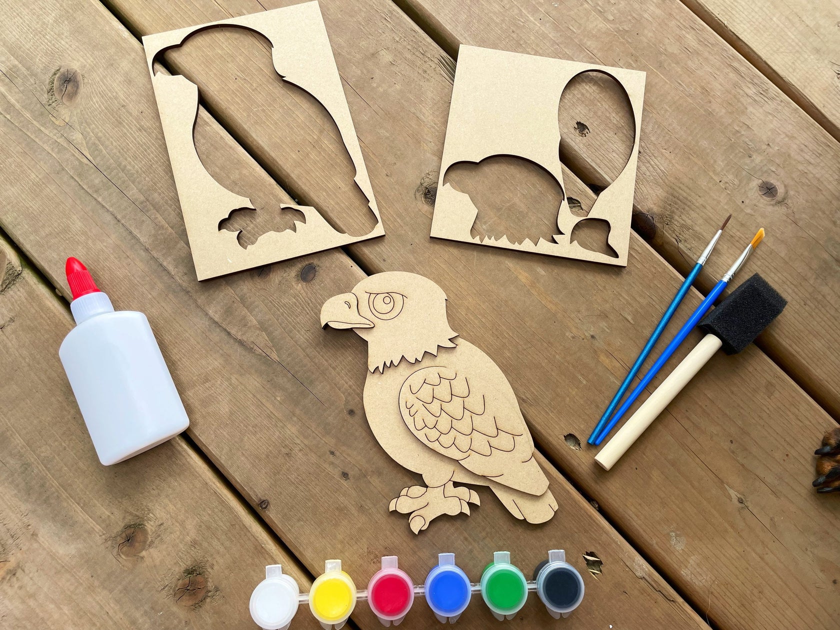 DIY Bald Eagle Paint Kit – My Art Box