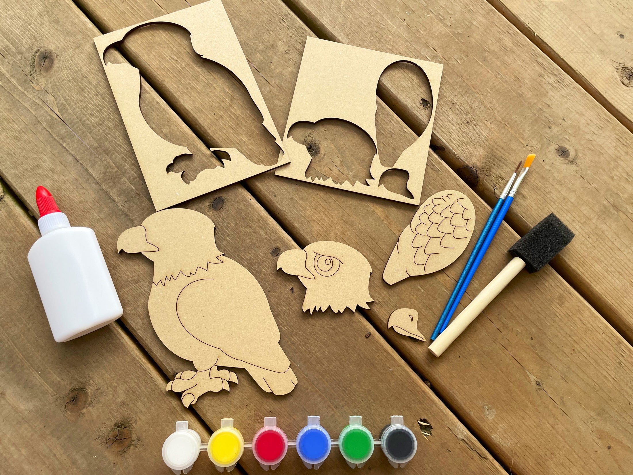 DIY Bald Eagle Paint Kit – My Art Box
